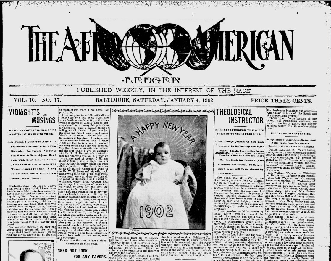 John Murphy founds Afro-American newspaper - Maryland 400